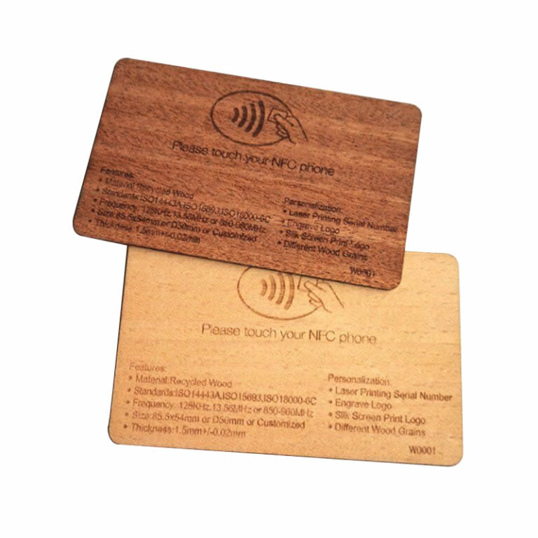Laser Engraved Wood Business Cards – CardsWood